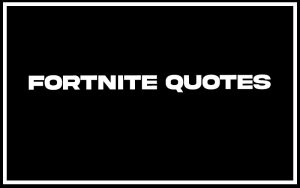 151 Best Fortnite Quotes (with Explanation) - Signatures Of Success