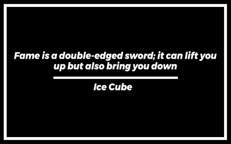 151 Best Ice Cube Quotes (with Explanation) - Signatures Of Success