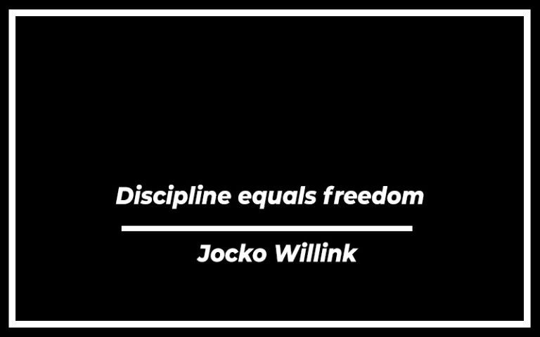 171 Best Jocko Quotes (with Explanation) - Signatures Of Success